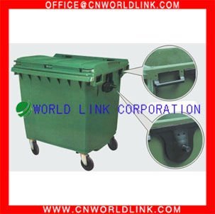 1100l Large Plastic Waste Bins, High Quality 1100l Large Plastic Waste ...