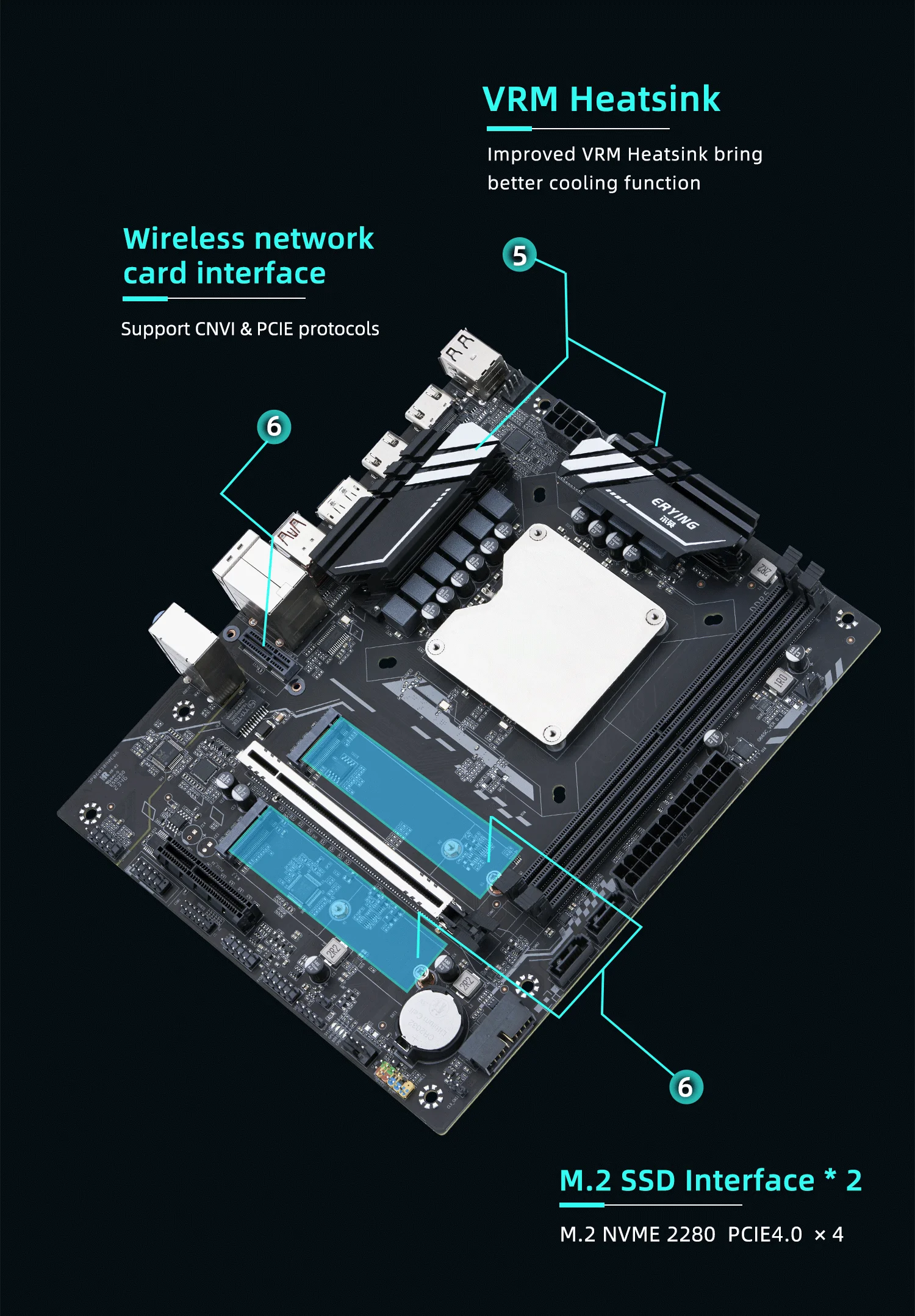 Ddr5 Cpu And Motherboard Kit: Q1hy Es Engineering Sample I9-13900h Matx ...