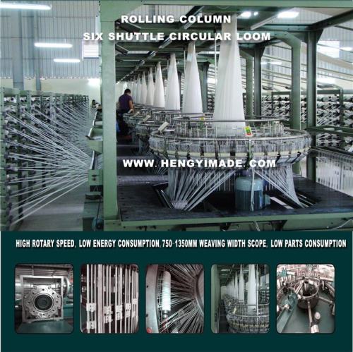 Six Shuttle Circular Loom 25~100kgs Rice, Flour Bags), High Quality Six ...
