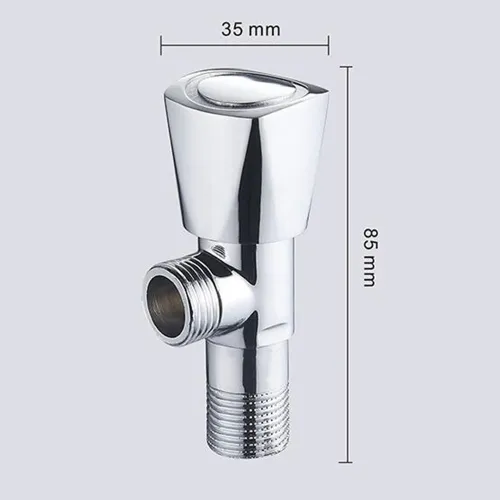 Ss304 Wall Mounted Toilet Water Angle Stop Valve, High Quality Ss304 ...