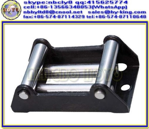 4 Roller Fairlead , 4-way Steel Atv Fairlead , Utv Winch Hawse Fairlead ...