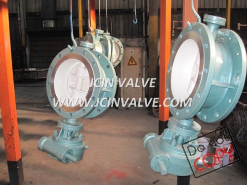 Eccentric Flanged Butterfly Valves (d343h), High Quality Eccentric Flanged Butterfly Valves ...