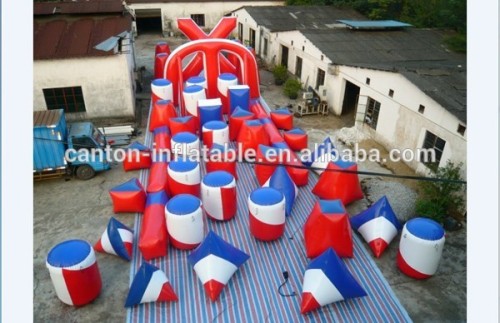 Inflatable Speedball Bunker Used Airsoft Barriers Obstacle Games In ...