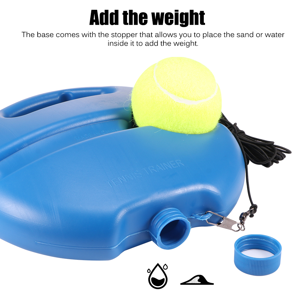 Tennis Self-study Device Sport Self-study Rebound Ball With Trainer ...