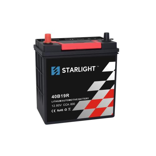 12.8v 40b19r Black Lifepo4 Lithium Car Battery, High Quality 12.8v ...