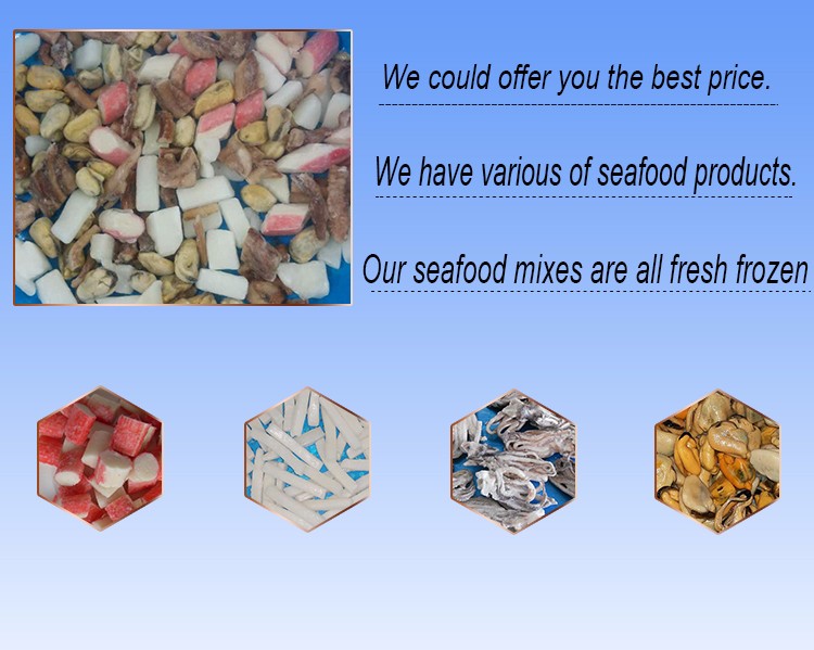 Good Price Delicious Frozen Seafood Mix In Color Bag Detail, High ...