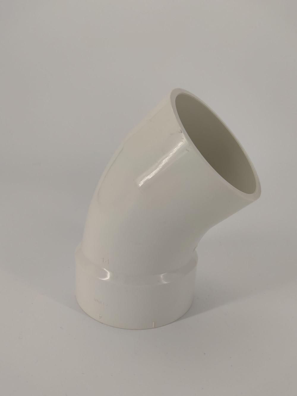 Dwv Pvc Fittings 45 Street Elbow For Construction, High Quality Dwv Pvc ...