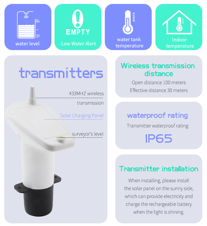 Digital Water Level Controller With Sensor And Monitor For Tank And ...
