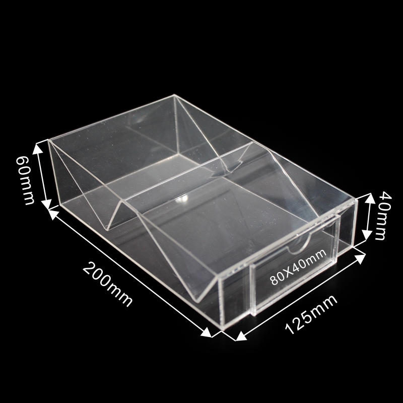Custom Sizes Clear Acrylic Display Case Box, High Quality Custom Sizes ...