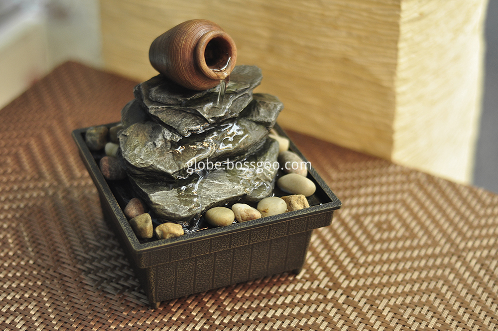 Table Fountain Pottery Pot 2 Style, High Quality Table Fountain Pottery ...