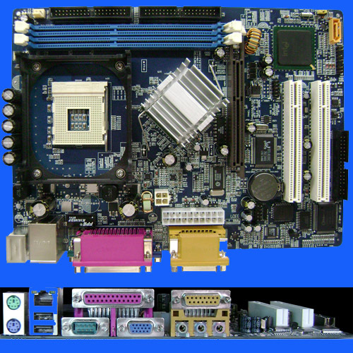865gv X315-1.1 With Lan Motherboard, High Quality 865gv X315-1.1 With ...