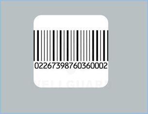 Soft Magnetic Barcode Labels , Rf Grocery Security Labels ,, High ...