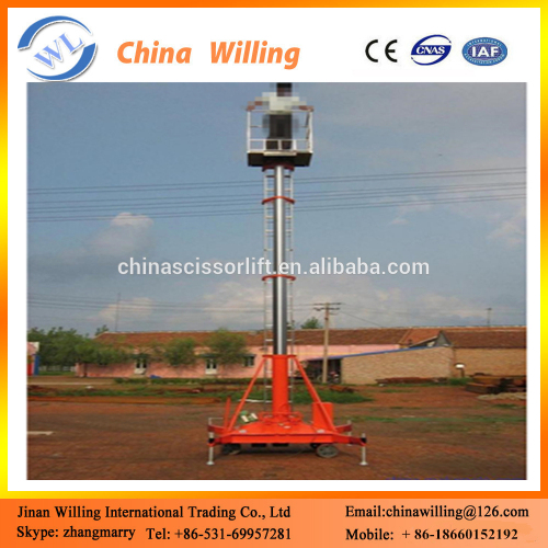China Lift Manufacturer/8m Electric Telescopic Hydrolic Lifts, High ...
