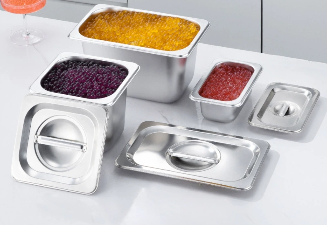 Stainless Steel Gastronorm Pans 1/4, High Quality Stainless Steel ...