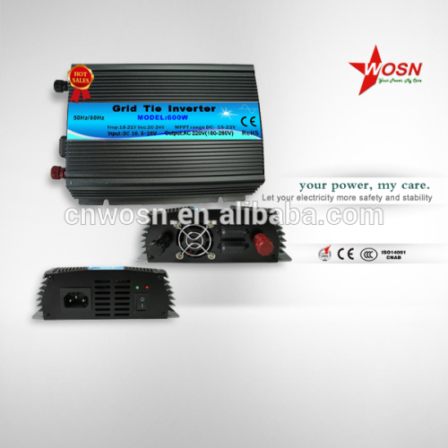 Micro On Grid Tie Wind Solar Inverter 600w, High Quality Micro On Grid ...