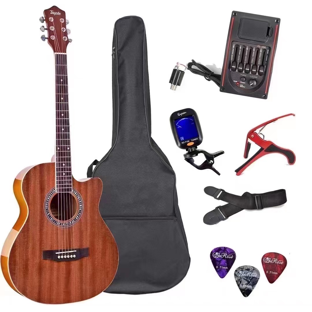 7% Discount of Acoustic Electric Guitar Set Promotion