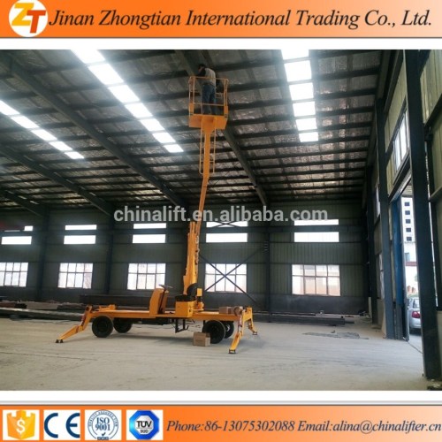 10m Self-propelled Electric Boom Lift Articulated Boom Man Lift, High ...