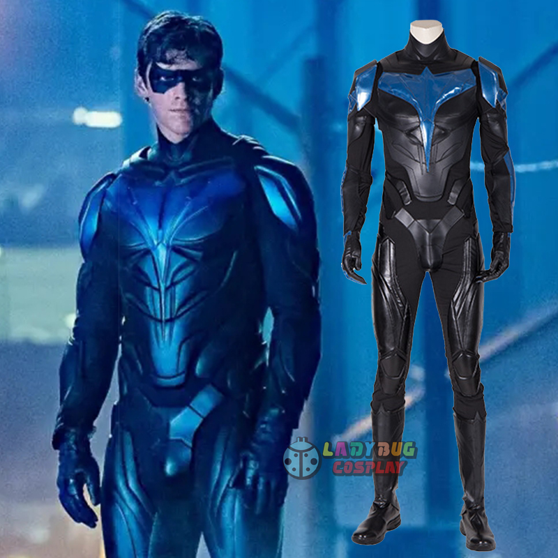 Titans Dick Grayson Nightwing Cosplay Costume, High Quality Titans Dick ...