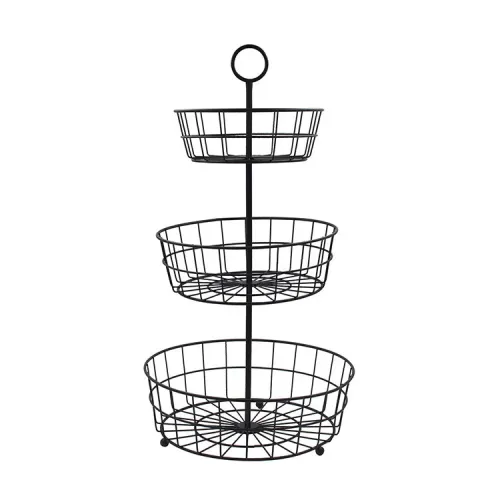 3 Tier Wire Fruit Baskets, High Quality 3 Tier Wire Fruit Baskets on ...