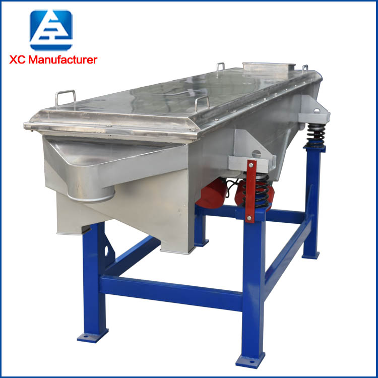 Linear Construction Screening Machine Vibrating Linear Sieve For ...