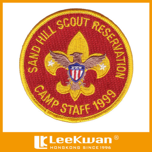Camp Staff Scout Logo Embroidery Patch, High Quality Camp Staff Scout ...