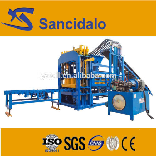 Ht Qt4-15 Semi-automatic Cement Bricks Manufacturing Machine Price ...