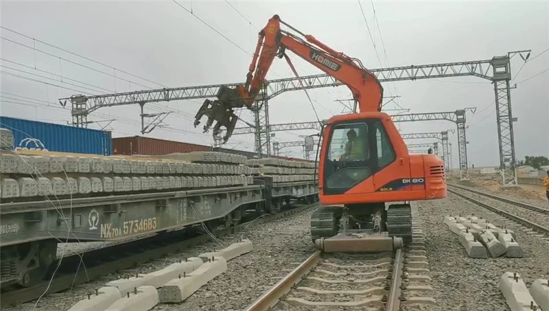 Railway Sleeper Grab For Sleeper Lifting And Laying, High Quality ...