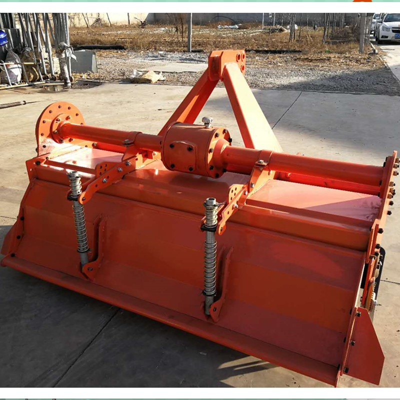 Farm Tractor Three Point Hitch Rotary Tiller With Row Bed Shaper Ridger ...
