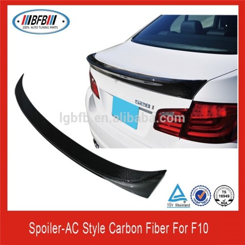 Carbon Fiber Rear Spoiler For Bmw F10, High Quality Carbon Fiber Rear ...