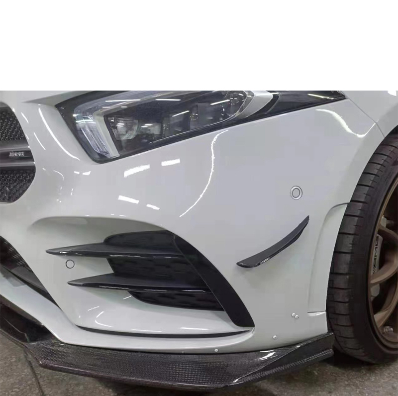 Carbon Fiber Front Lip For Mercedes-benz Cla 2020 Fd-style W118 Cla45 ...