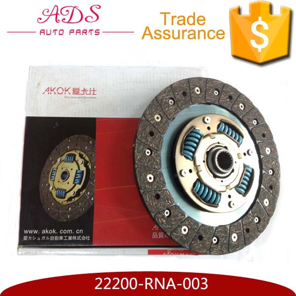Hotsale 중국 오리지널 품질 클러치 디스크 22200-rna-003은 "honda Civic의 경우 China ...