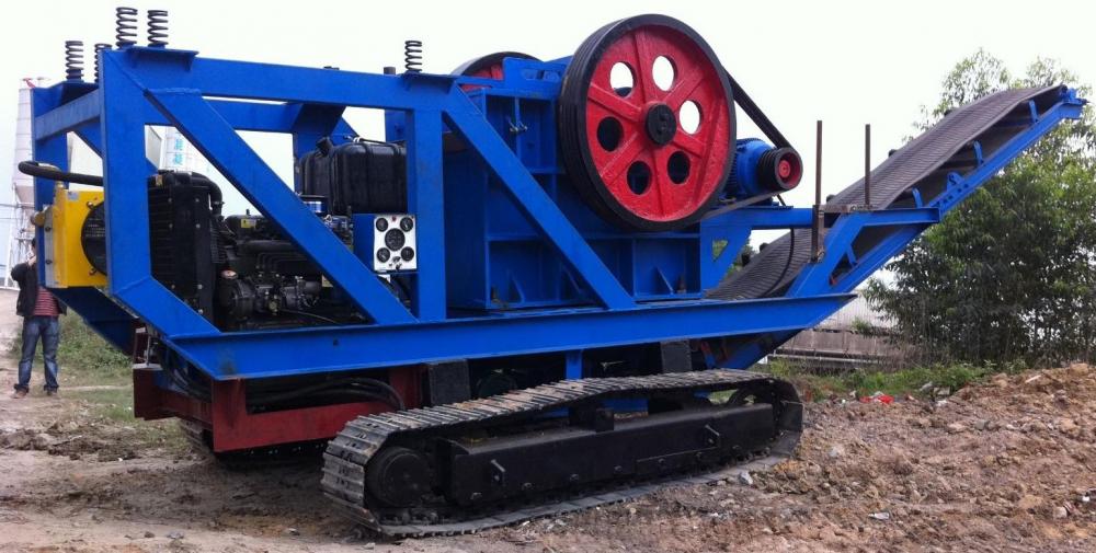 Crawler Type Wheel Type Mobile Jaw Crushing Station, High Quality ...