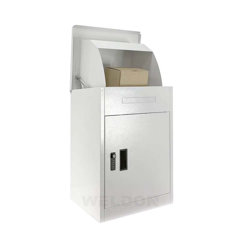 Modern Secure Large Lockable Steel Metal Delivery Box With Digital Lock ...