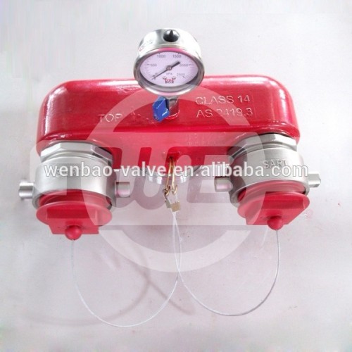 Stainless Steel Water Manifold Valve Booster Valve Bottom Entry With ...