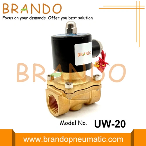 1'' UW-25 Uni-D Type Brass Solenoid Valve 220V China Manufacturers ...
