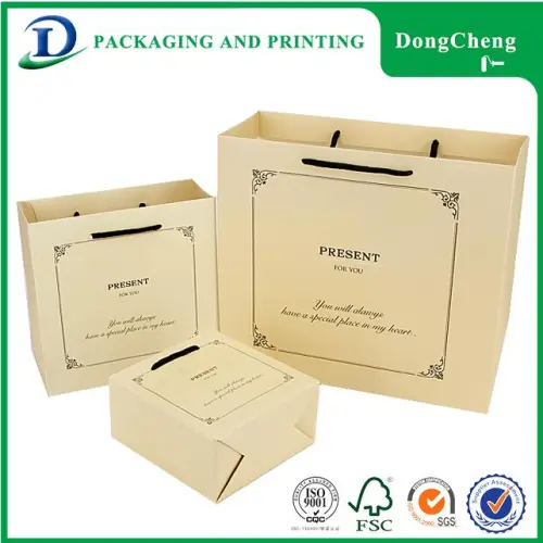 High Quality Paper Bag Dubai Manila Paper Bag Stationery Bag, High ...