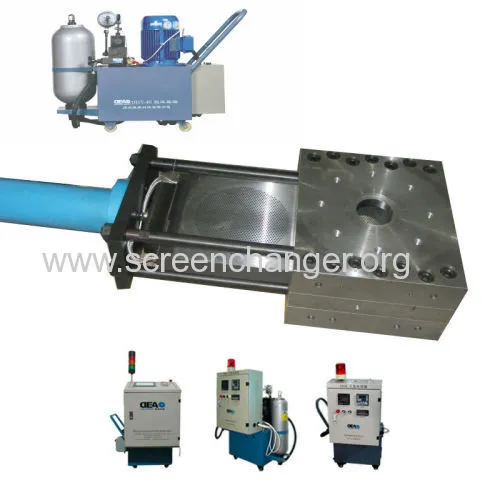 Plastic Extruder Slide Plate Hydraulic Screen Changer , High Quality ...