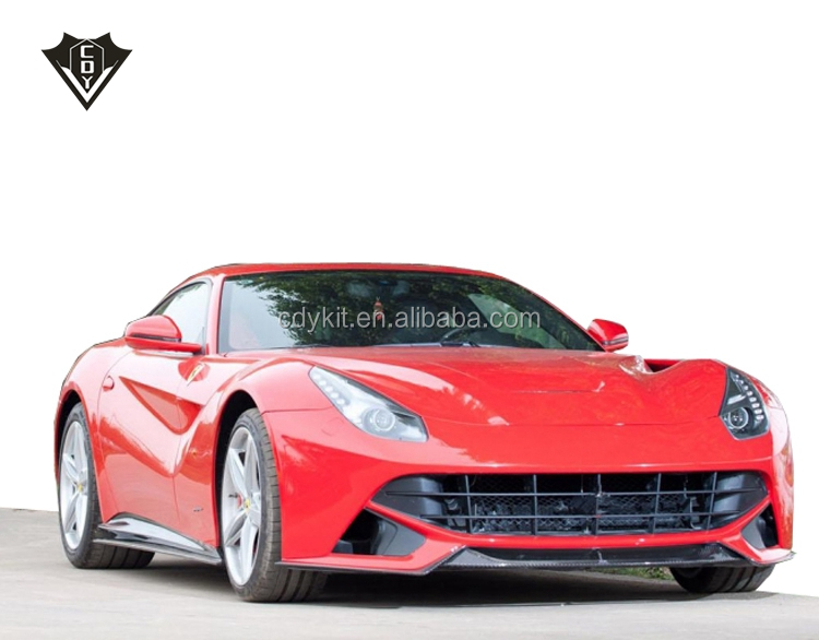 Carbon Fiber Supercar Body Kit For Ferrari F12 - Rz Rear Diffuser, High ...