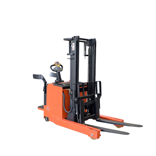 Stacker Forklift Listrik Baterai, kualitas tinggi Stacker Forklift ...