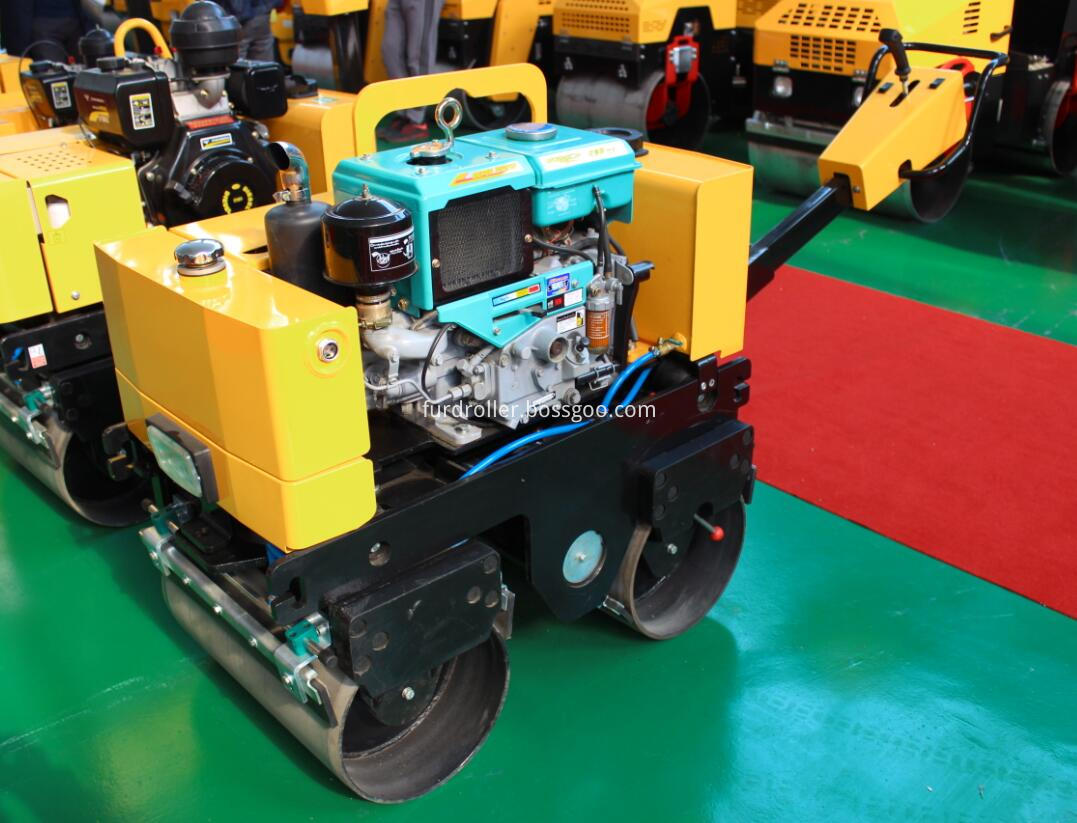 Hydraulic Walk Behind Pedestrian Vibratory Roller, High Quality ...