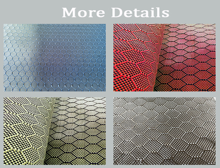 3k 240g Honeycomb Hexagonal Carbon Fiber Weave Cloth, High Quality 3k ...