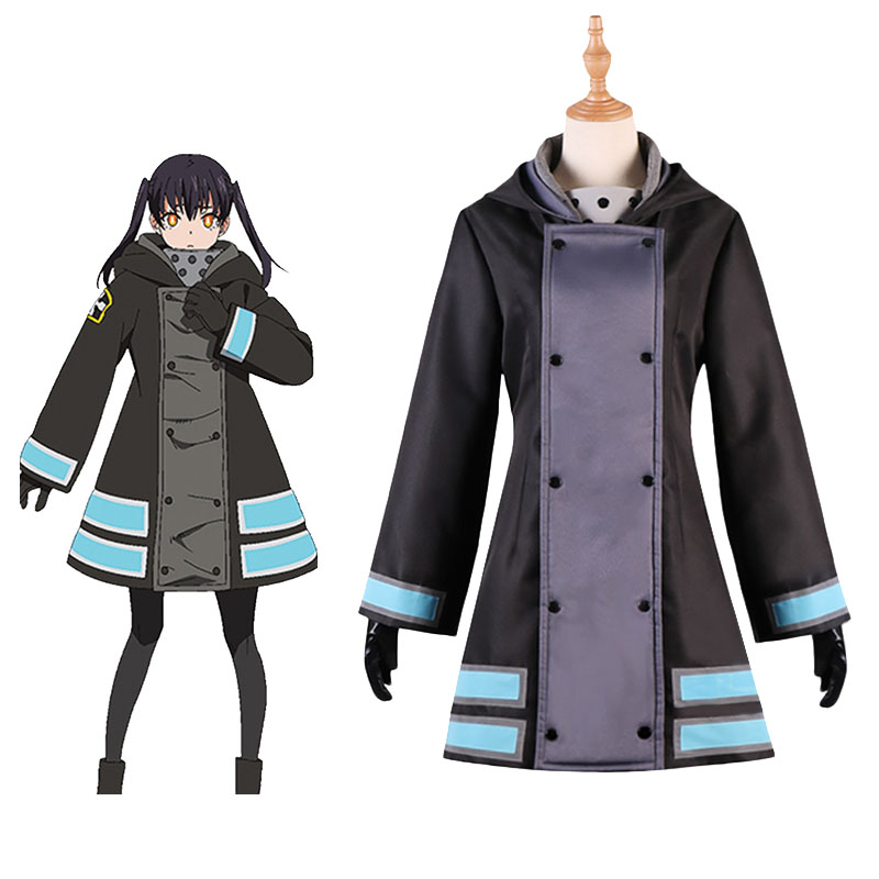 Anime Fire Force Enen No Shouboutai S2 Tamaki Kotatsu Cosplay Costumes ...