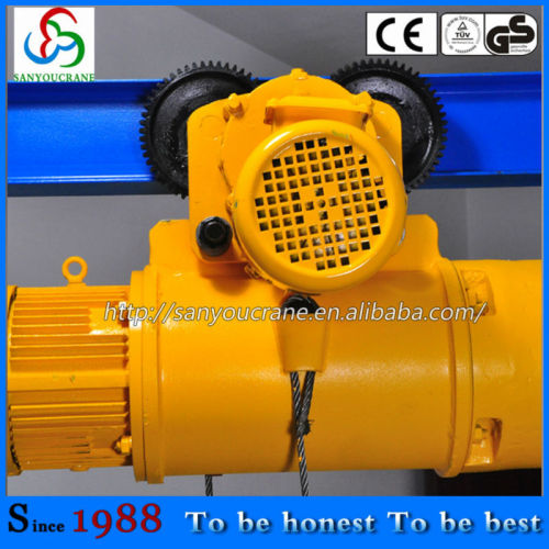 Electric Wire Rope Hoist 1 Ton With Romote Control Electric Wire Rope ...
