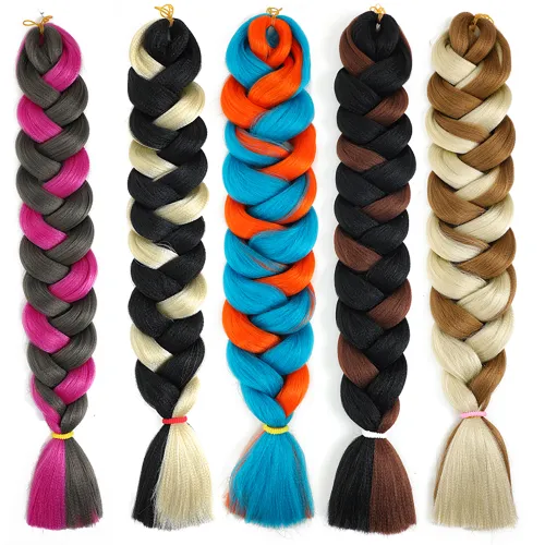 Jumbo Braid Hair Ultra Expression Braid Hair Extension Synthetic ...