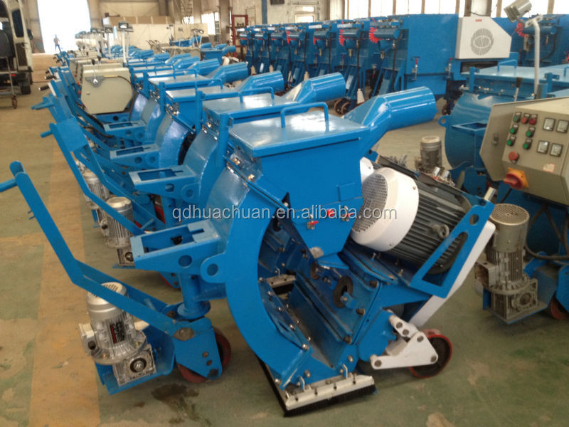 Floor Shot Blaster For Bridge Deck Surface Preparation, High Quality ...