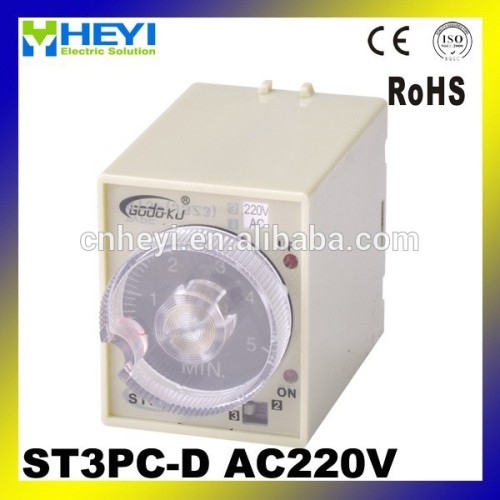 Time Delay Relay 220v Digital Time Relay St3pc-d Ac 220v Time Relays, High Quality Time Delay ...