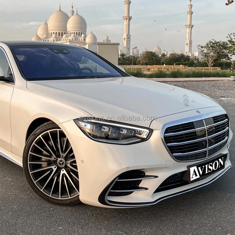 Amg Style Front Bumper Assembly For Mercedes-benz W223 S300 S320 S350 ...