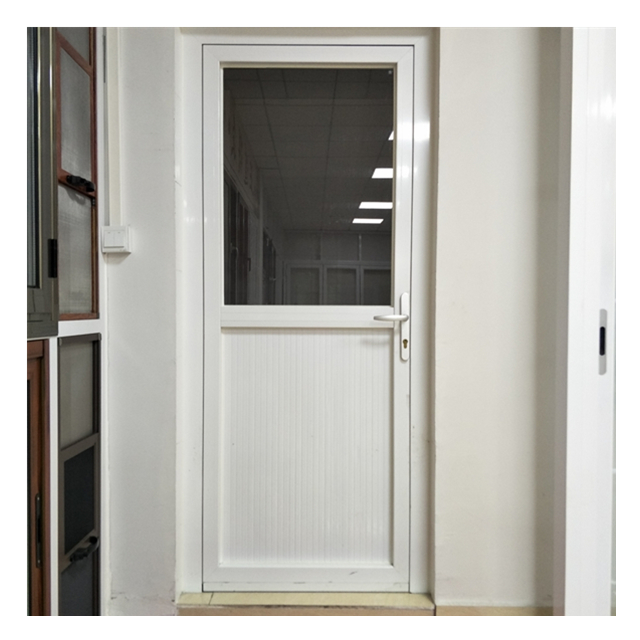 Foshan Manufacturers Half Glass Pvc Bathroom Door Designs, High Quality ...