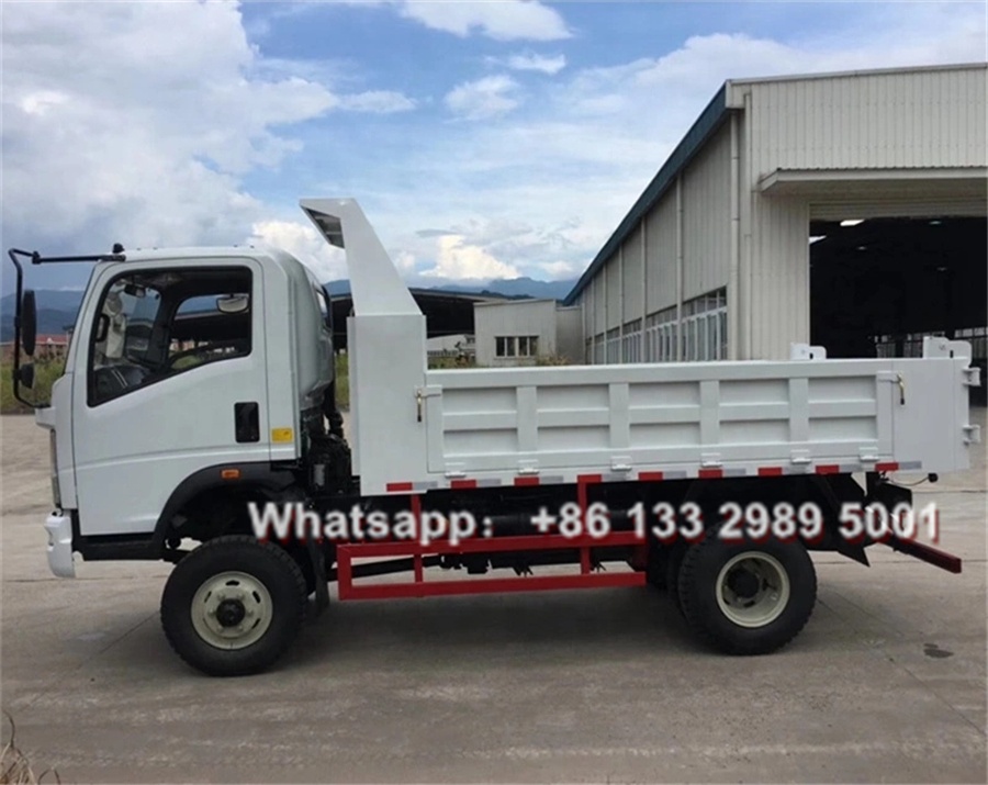 Sinotruk Howo Light Duty Small Loading 5tons Dump Truck Guangzhou, High ...
