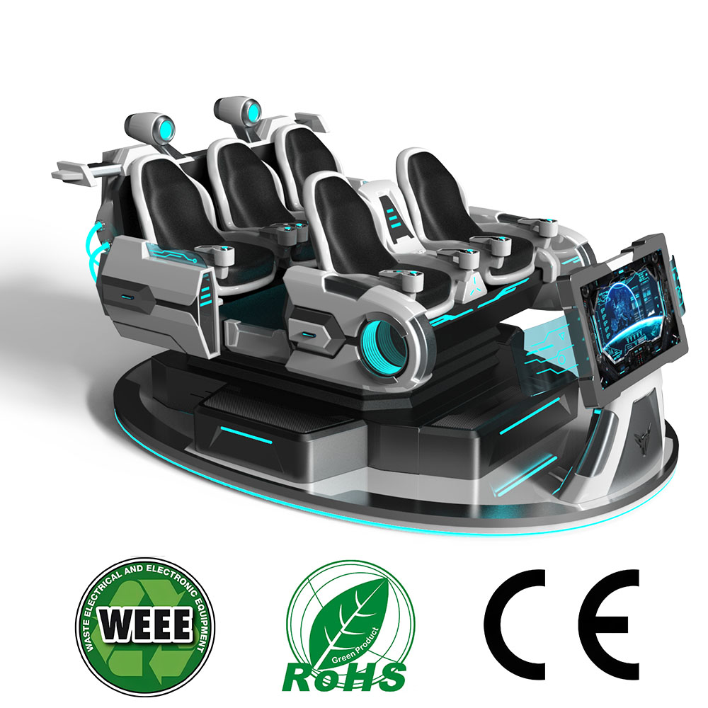 9d Vr Motion Cinema Spaceship Simulate Driving 5 Seaters Virtual ...